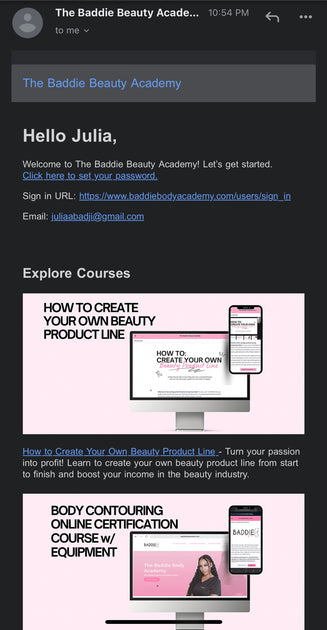 How to Create Your Own Beauty Product Line ONLINE Course – baddiebodyspa